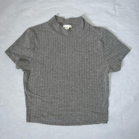 Tops | Gray Cop Top | Poshmark